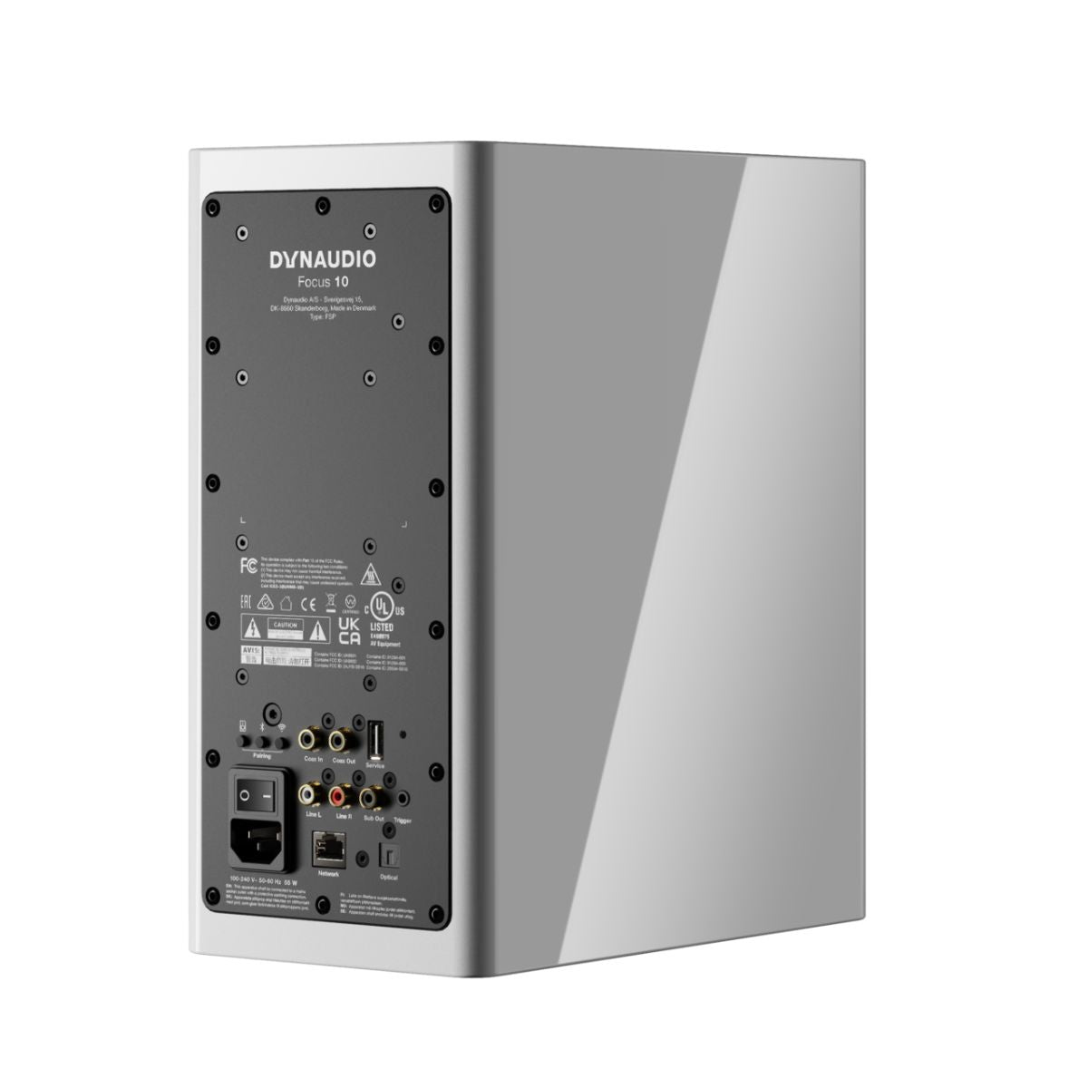 Dynaudio Focus 10 Compact Stand-mount Active Wireless Speakers - AV One